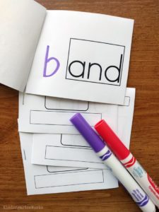 7 Free Blending Onset and Rime Mini-Books for Kindergarten ...