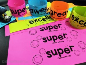 Free Printable Reward Bracelets for Kindergarten – KindergartenWorks