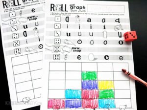 Roll n' Read: A Fun Way to Blend CVC Words in Kindergarten ...