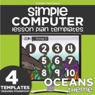 Easy K-2 Simple Computer Lesson Plan Templates – KindergartenWorks