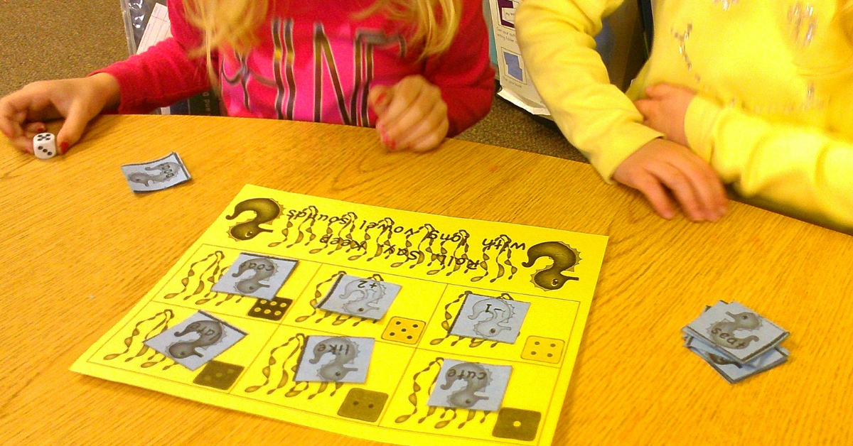 Free Long Vowel Patterns Roll, Say, Keep! Game – KindergartenWorks
