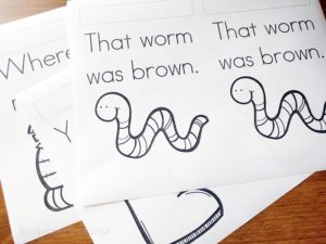 Sunlight Sight Word Catchers - Pokey Pin Activities – KindergartenWorks