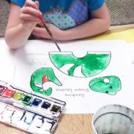 3D Zoo Animals Writing Project for Kindergarten – KindergartenWorks