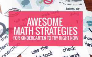 Awesome Math Strategies for Kindergarten and the 6 Questions to Ask ...