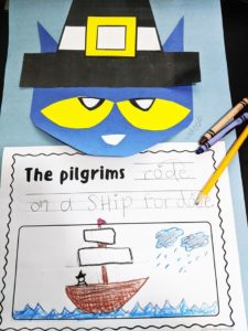 How to Make Pilgrim Pete the Cat: a Thanksgiving Craftivity ...