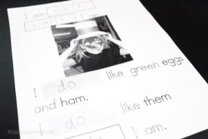 Green Eggs and Ham Class Book Activity – KindergartenWorks