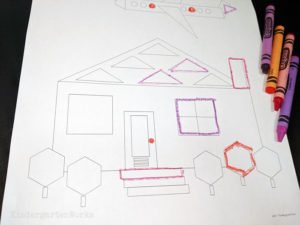 Free Roll-A-2D-Shape Activity for Kindergarten – KindergartenWorks