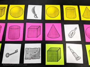 Free 3D Shapes Hide-n-Seek Pirate Treasure! Game – KindergartenWorks